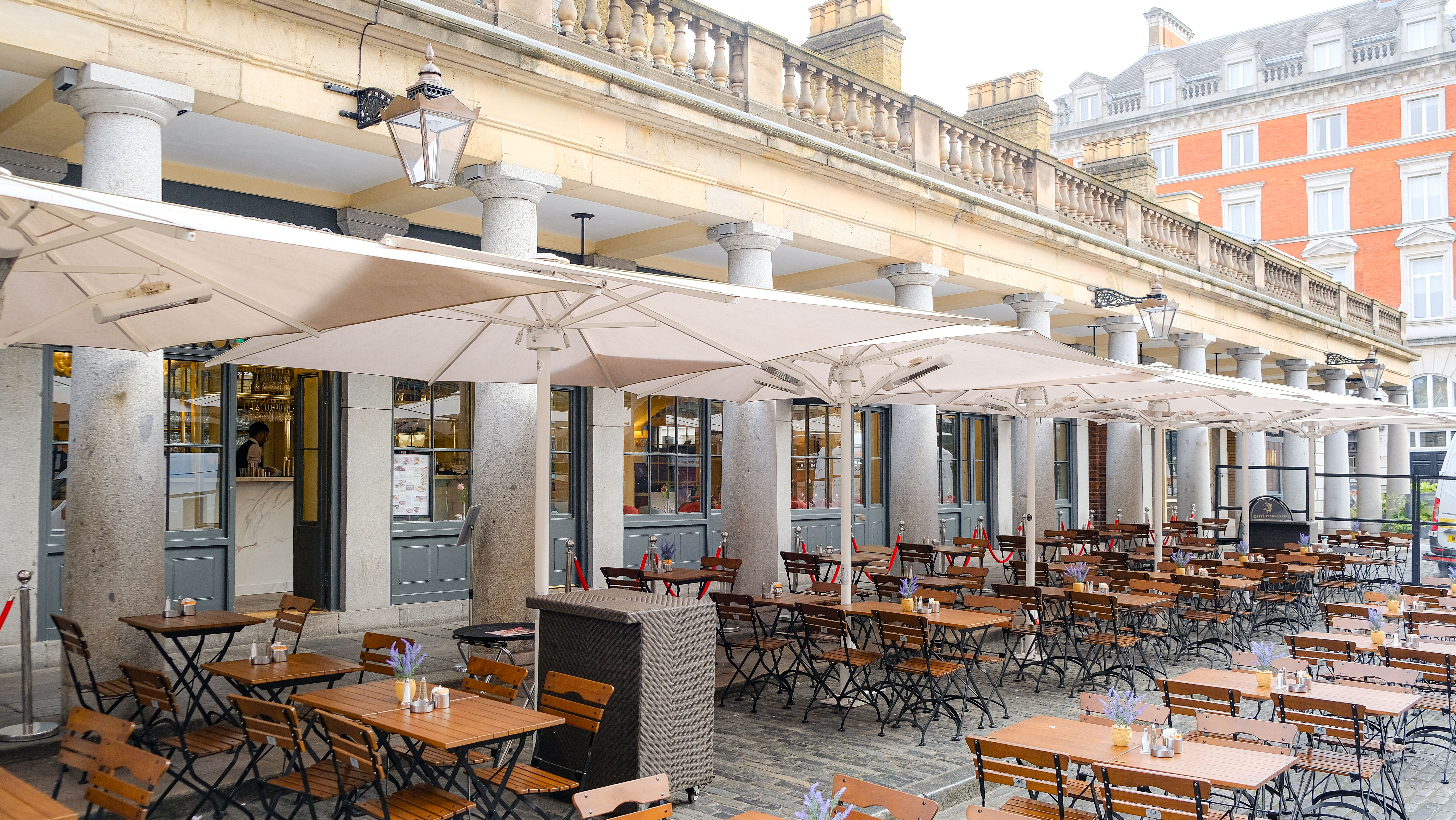 Italian restaurant in Covent Garden Piazza | Caffè Concerto