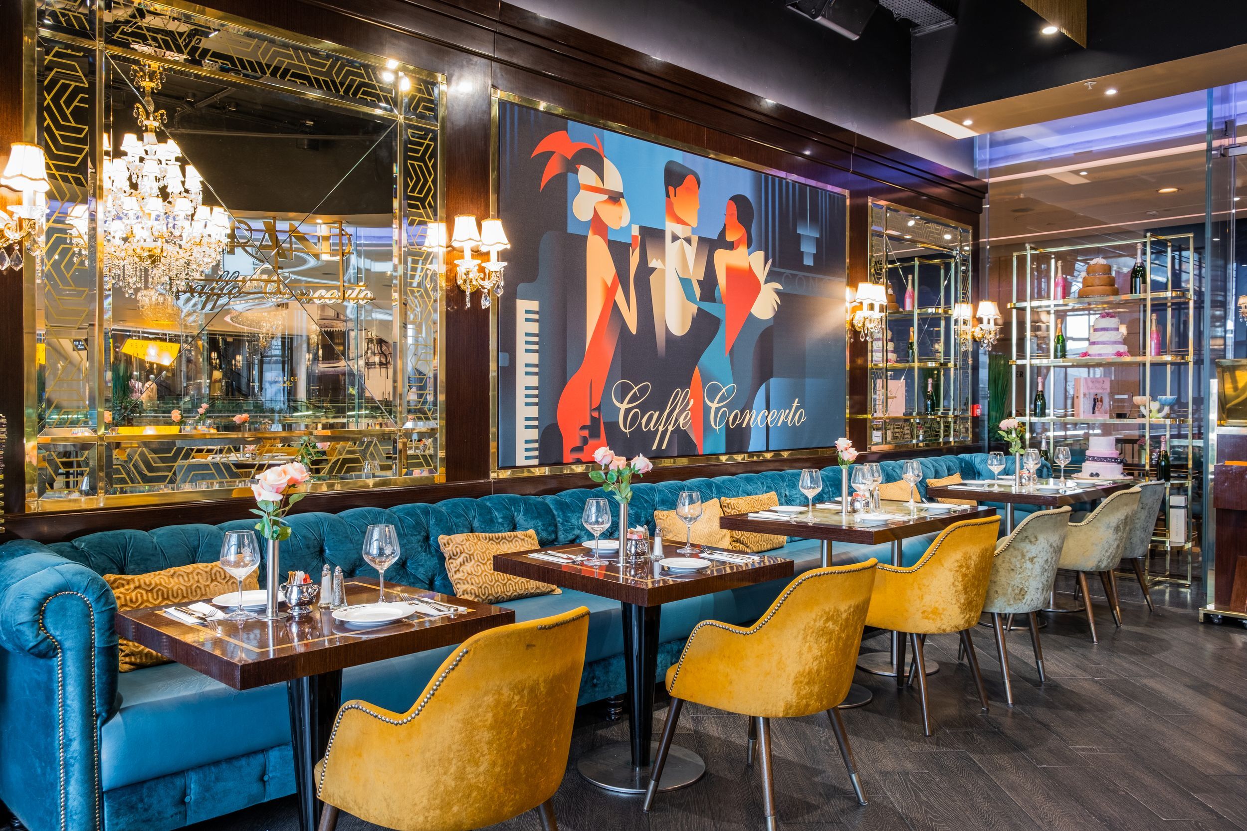 Italian restaurant in Westfield | Caffè Concerto The Village