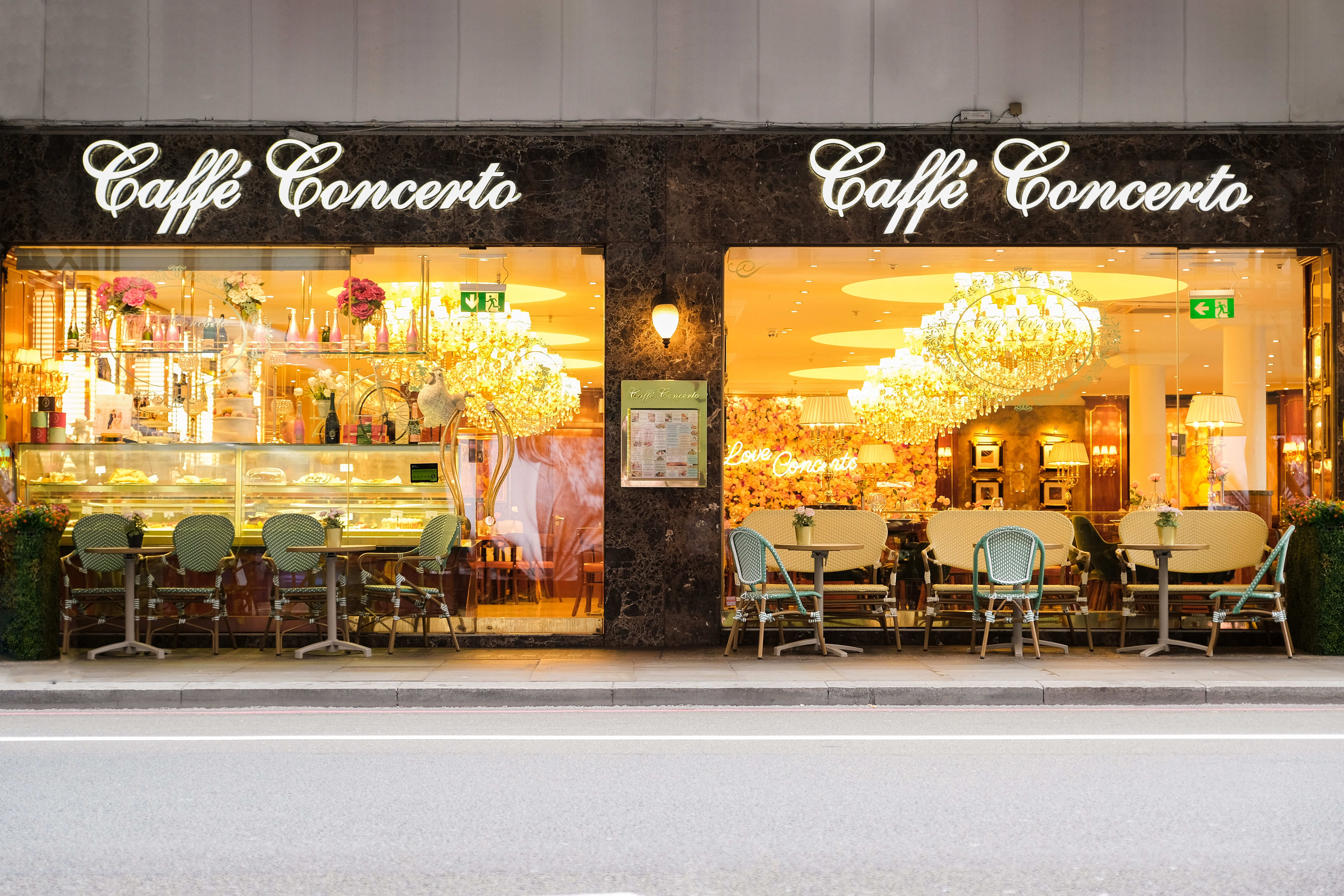 Italian restaurant London | Caffè Concerto New Knightsbridge